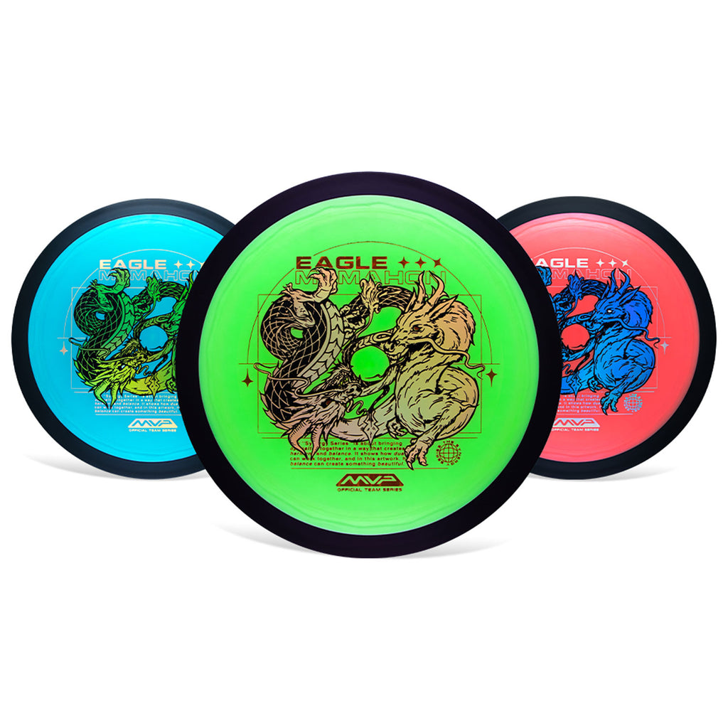 MVP Disc Golf Plasma Dimension Eagle McMahon Team Series Driver 14.5/5 ...