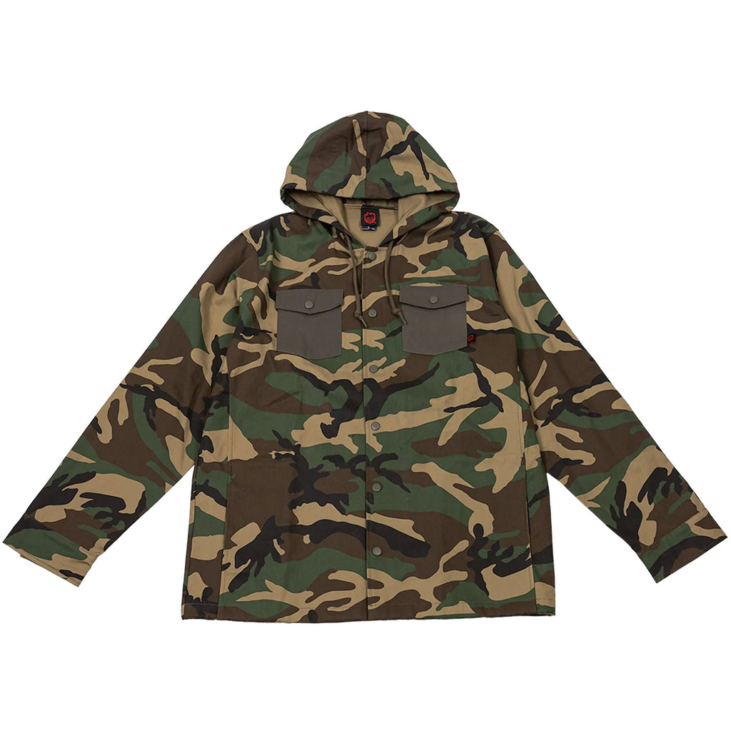 Spitfire Wheels Coat Classic 87 Swirl Jacket Camo/Orange – TGM Skateboards