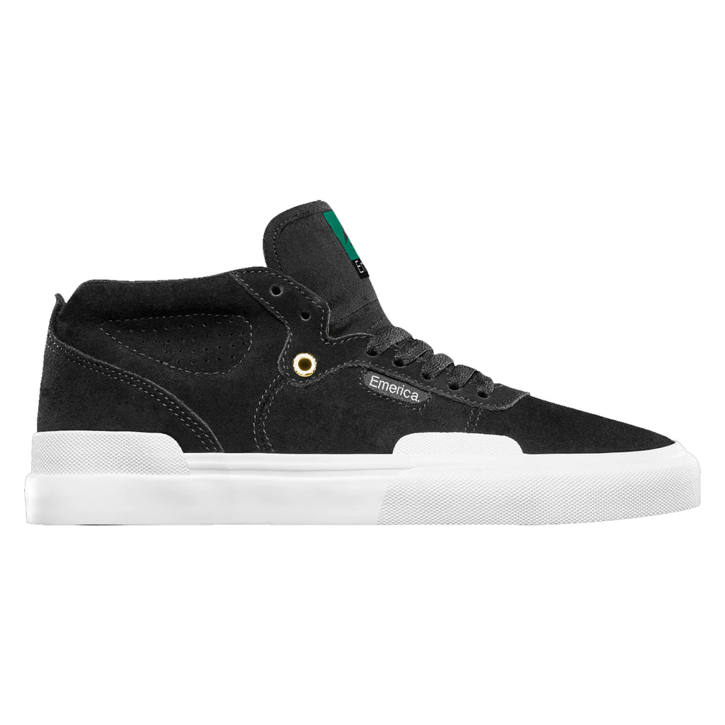 Emerica Skateboard Shoes Pillar Black/White/Gold Mens – TGM Skateboards