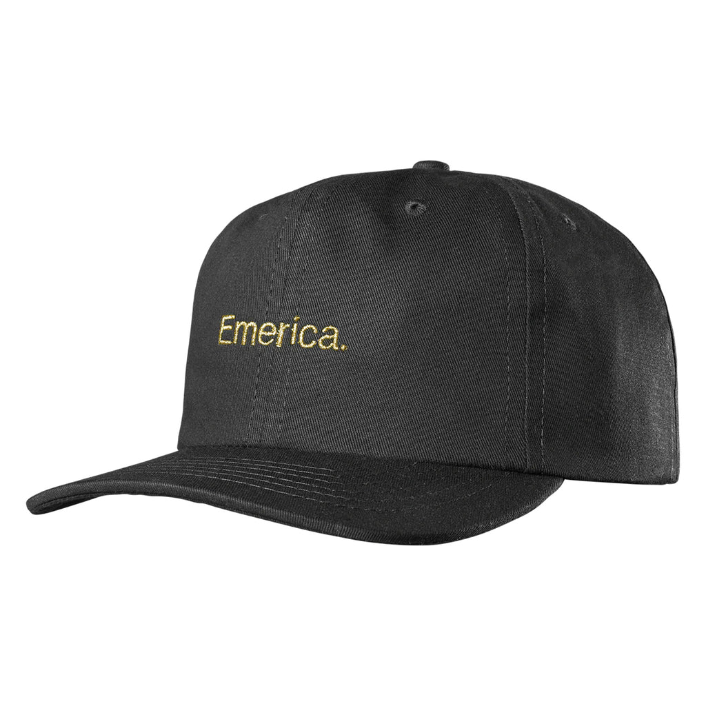 Emerica Hat Pure Gold Dad Black – TGM Skateboards