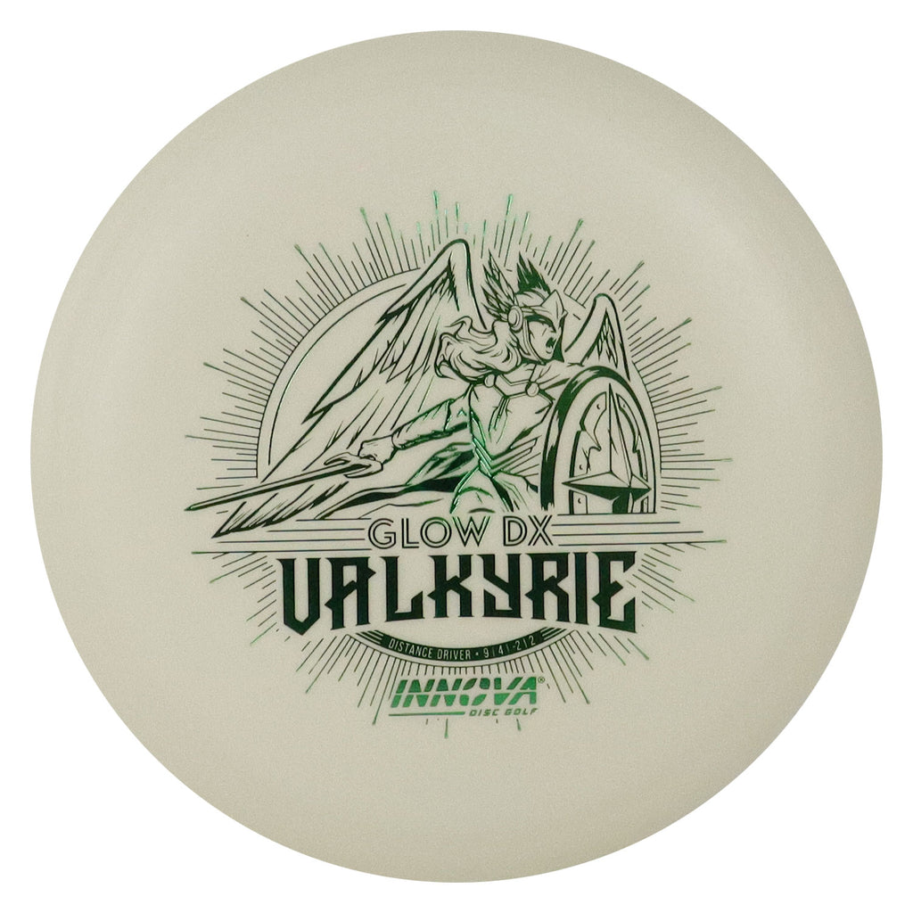 Innova Disc Golf DX Glow Valkyrie Fairway Driver 9/4/-2/2 Glow/Green H ...