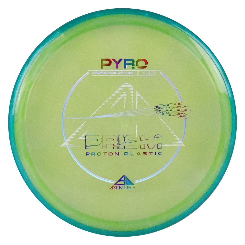 Axiom Disc Golf Prism Proton Pyro Midrange Driver 5/4/0/2.5 Sage/Turqu ...