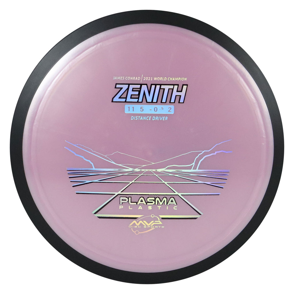MVP Disc Golf James Conrad Plasma Zenith Driver 11/5/-0.5/2 Dark Pink ...