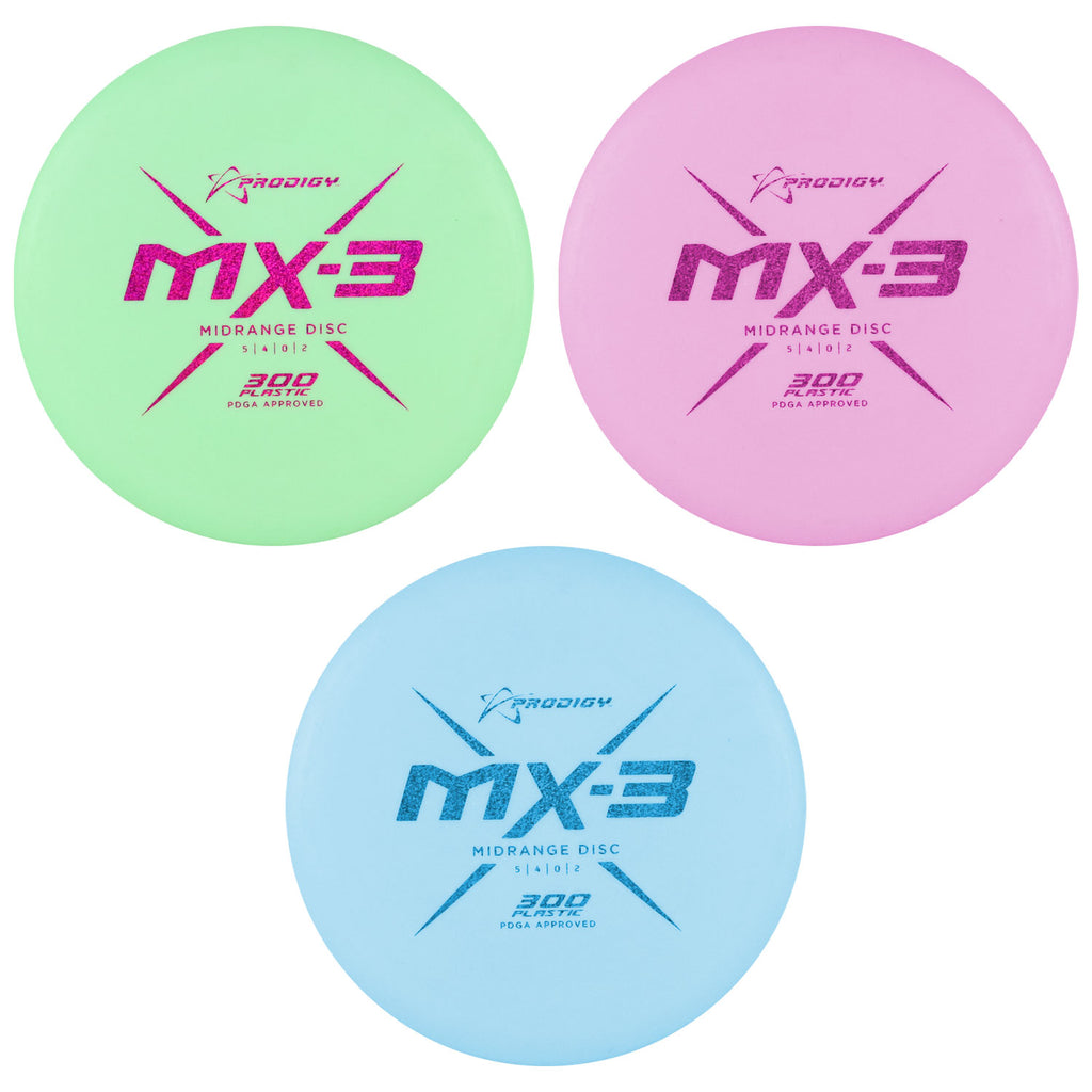 Prodigy Disc Golf 300 MX-3 Midrange 5/4/0/2 - Choose Exact Disc – TGM ...