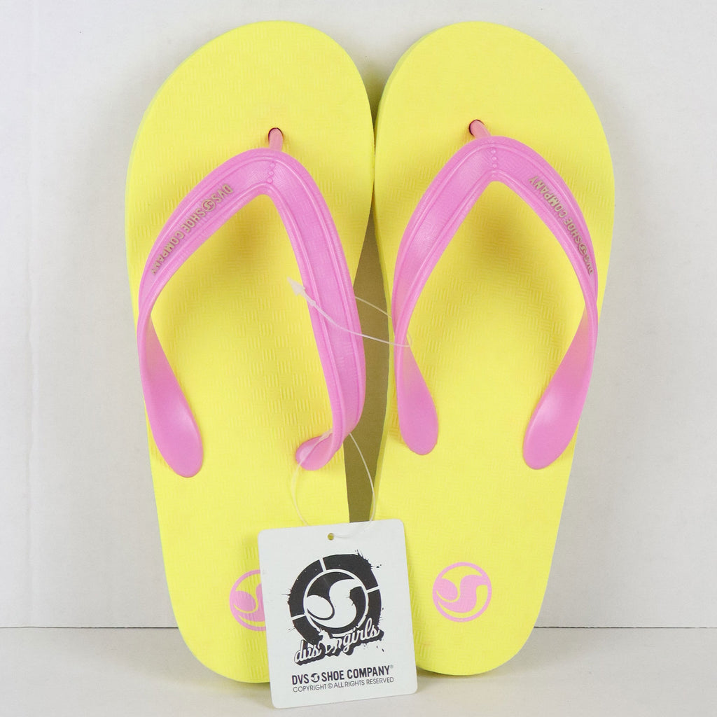 DVS Sandals Peso Womens Yellow/Pink – TGM Skateboards