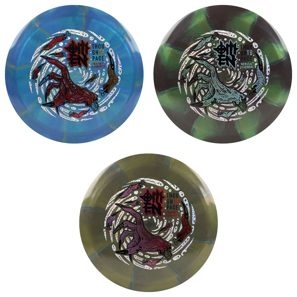 Thought Space Disc Golf Nebula Ethereal Omen Driver 9/4/0/4 - Choose E ...