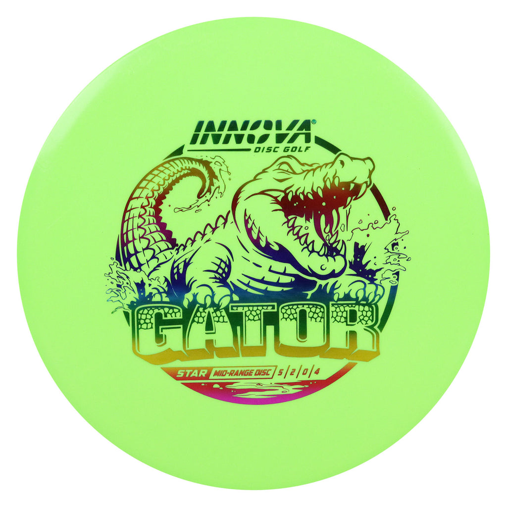 Innova Disc Golf Star Gator Midrange Disc 5/2/0/4 DayGlo/Rainbow 171 g ...