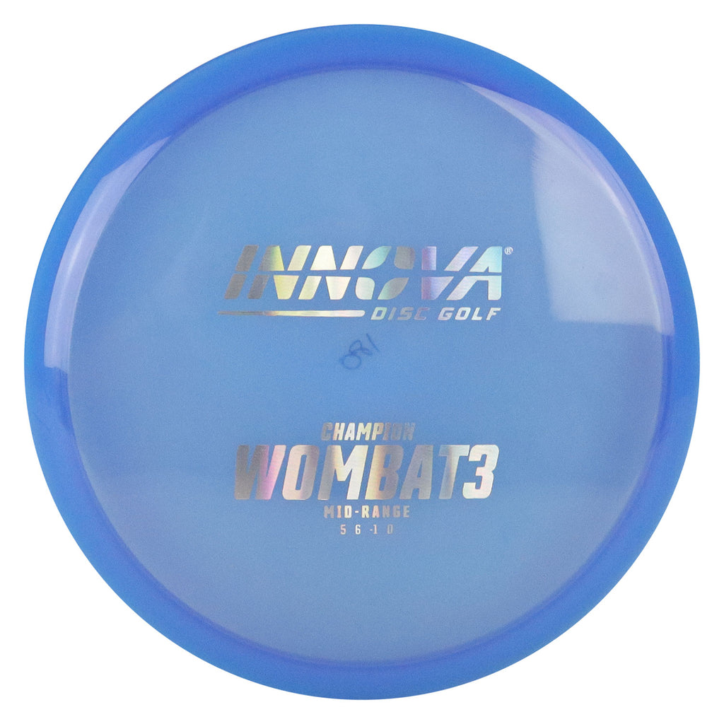 Innova Disc Golf Champion Wombat3 Midrange Disc 5/6/-1/0 Slate Blue/Ho ...
