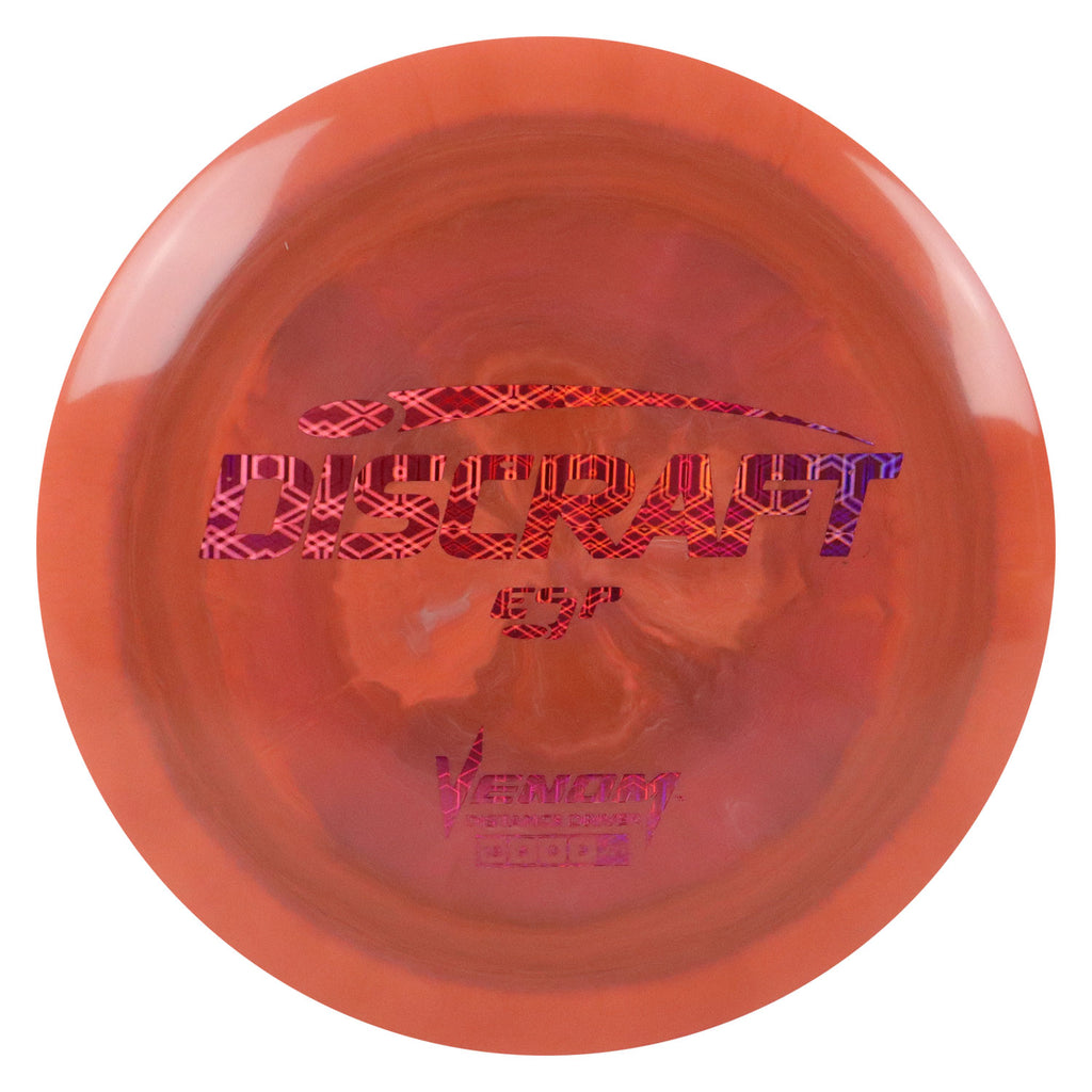 Discraft Disc Golf ESP Venom Distance Driver 13/5/0/3 Burnt Orange/Mag ...