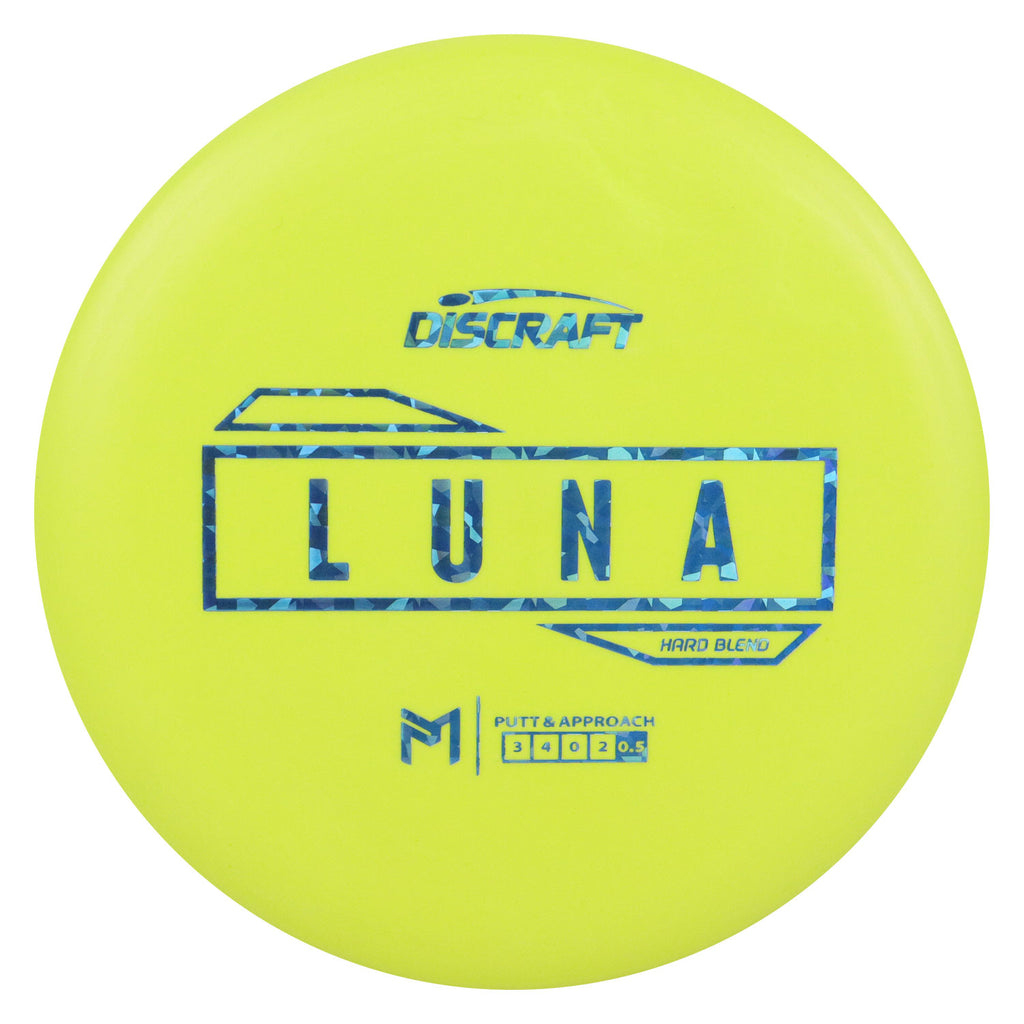 Discraft Disc Golf Paul McBeth Putter Line Hard Luna Putter 3/4/0/3 Ye ...