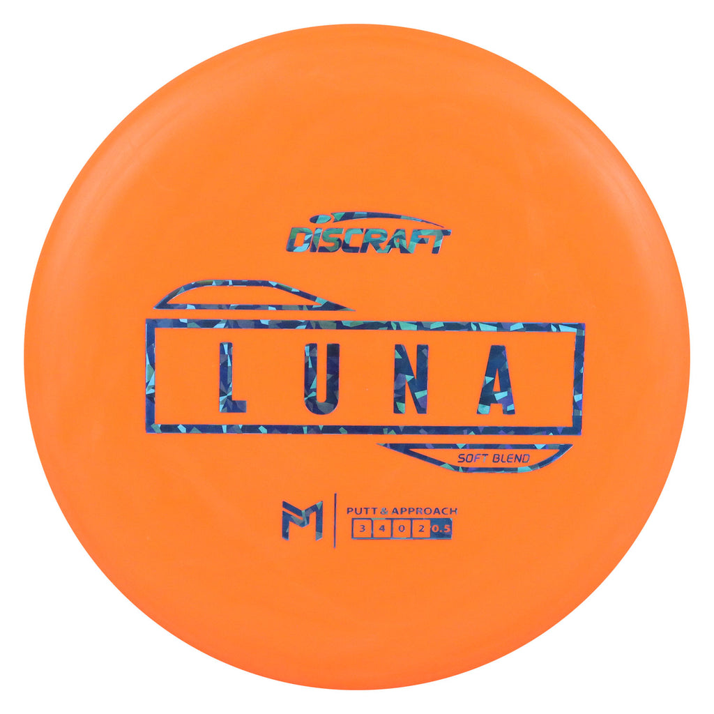 Discraft Disc Golf Paul McBeth Putter Line Soft Luna Putter 3/4/0/2 Or ...