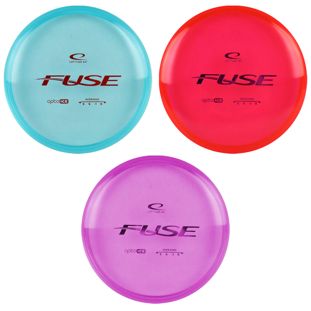 Latitude 64 Disc Golf Opto Ice Fuse Midrange 5/6/-1/0 - Choose Exact D ...