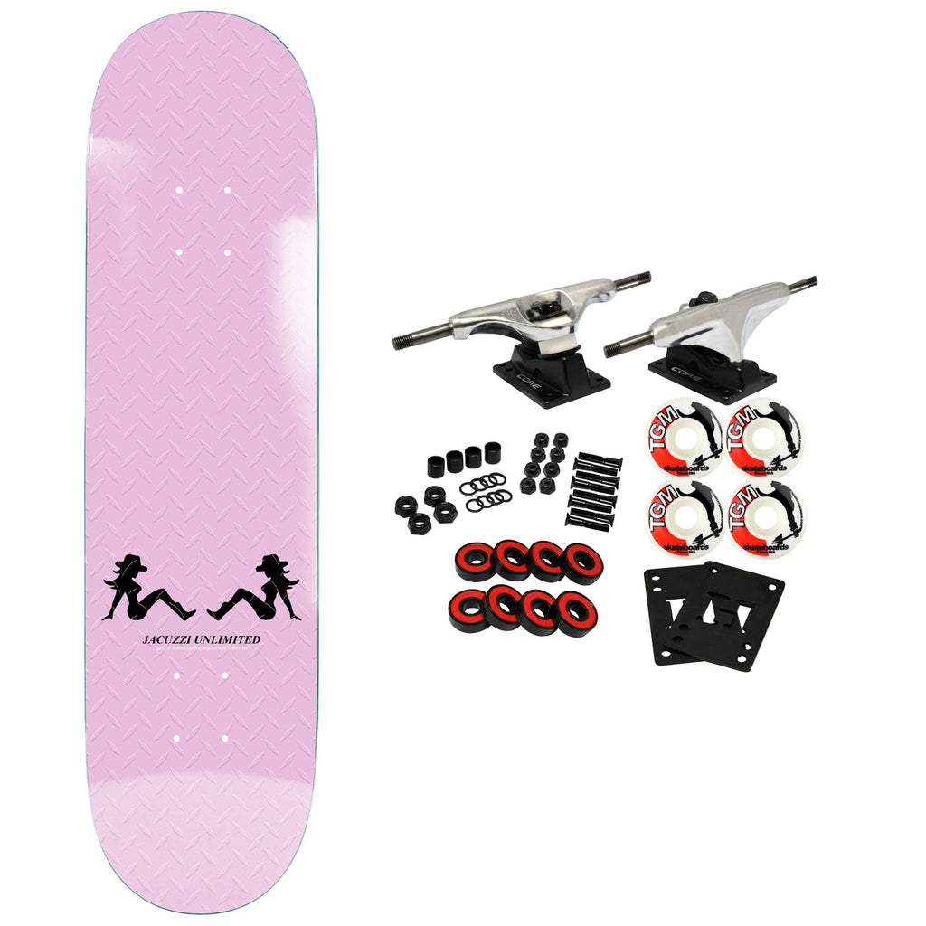 Jacuzzi Skateboard Complete Cowgirls Jet Ski Pink 8.5" x 31.5" – TGM ...
