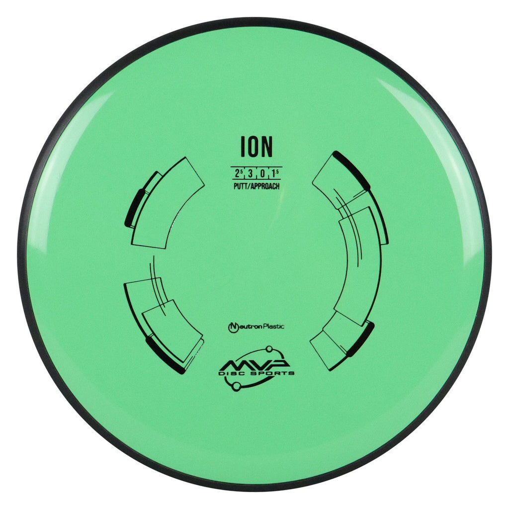 MVP Disc Golf Neutron Ion Putter 2.5/3/0/1.5 Green 170 grams – TGM ...