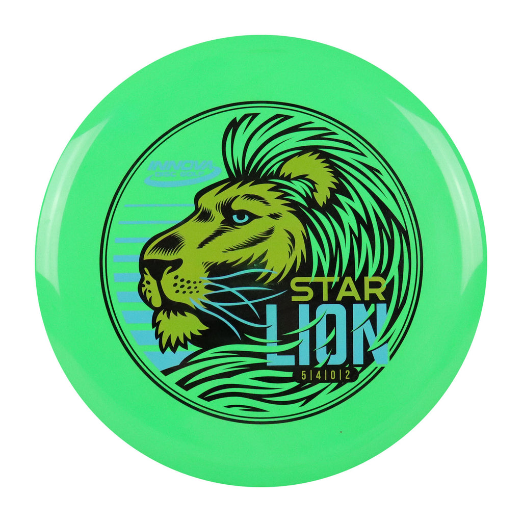 Innova Disc Golf Star INNfuse Lion Midrange Disc 5/4/0/2 Neon Green/Bl ...