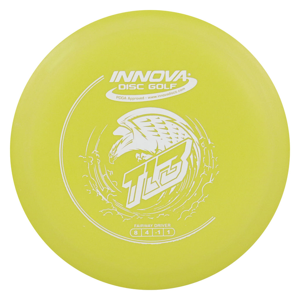 Innova Disc Golf DX TL3 Fairway Driver 8/4/-1/1 Yellow/White 175 grams ...