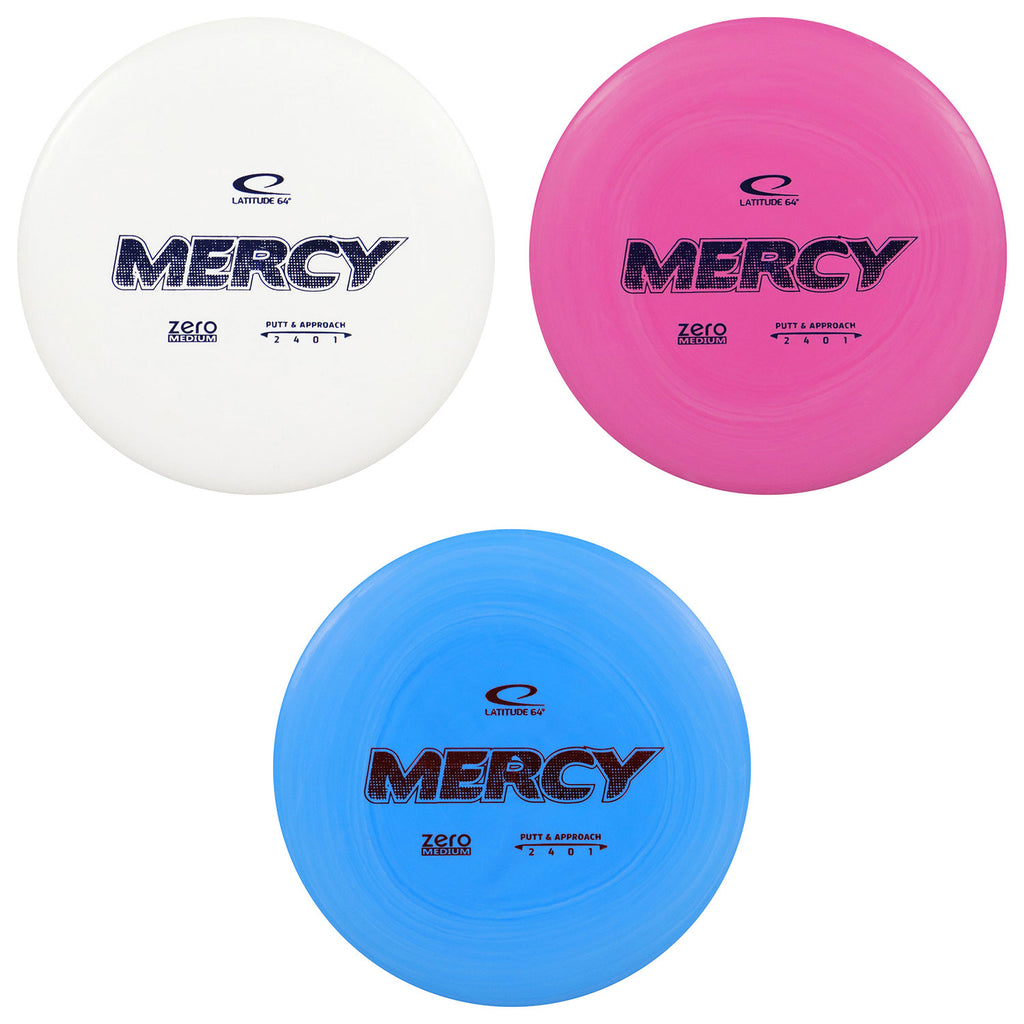 Latitude 64 Disc Golf Zero Medium Mercy Putter 2/4/0/1 - Choose Exact ...
