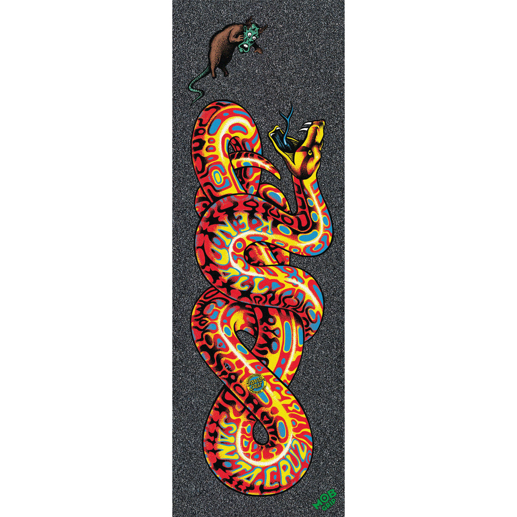 Mob Skateboard Grip Tape Santa Cruz Kendall Snake 11" x 33" Sheet – TGM ...