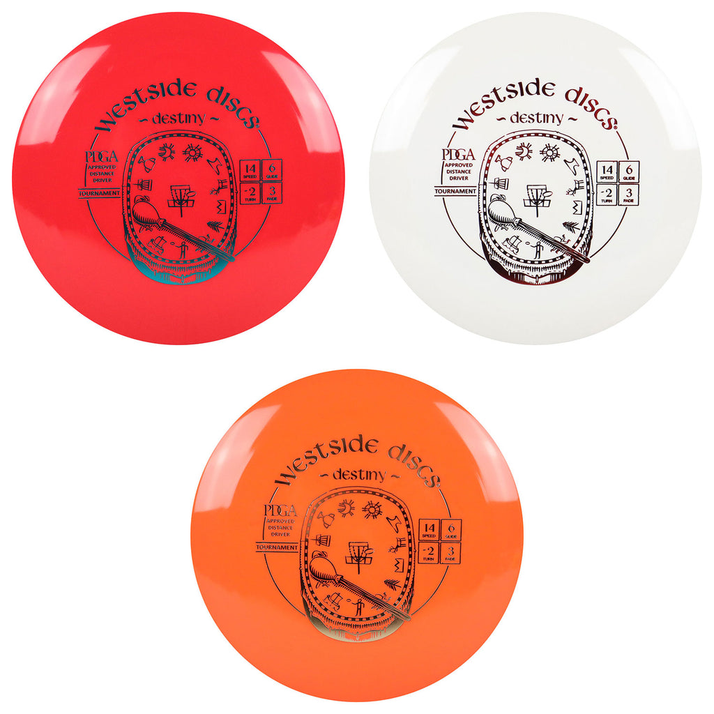 Westside Disc Golf Tournament Destiny Distance Driver 14/6/-2/3 - Choo ...