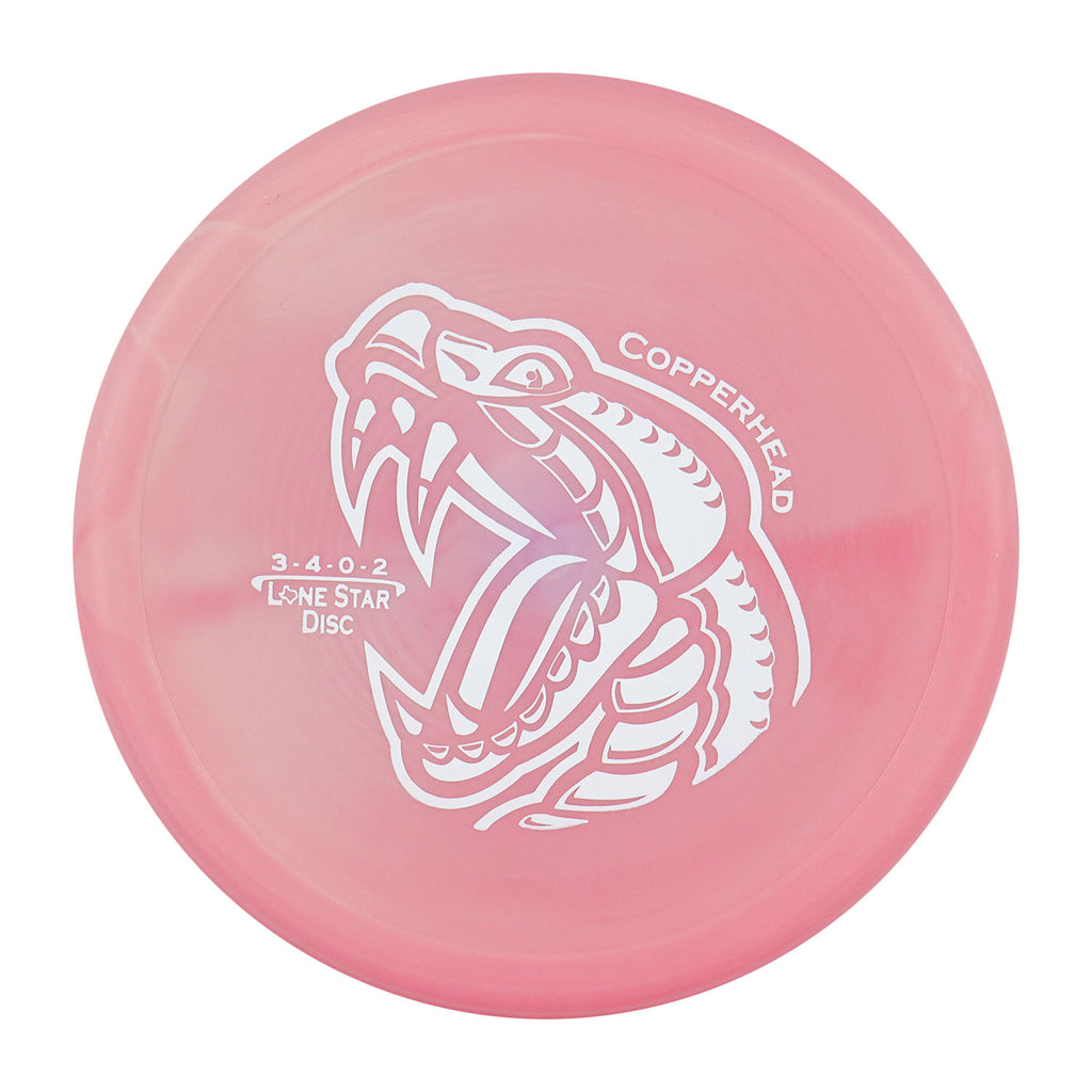 Lone Star Disc Golf Victor 2 Copperhead Putter 3/4/0/2 Light Red/White ...