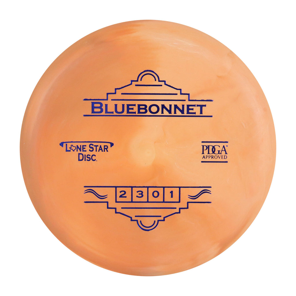 Lone Star Disc Golf Victor 2 Bluebonnet Putter 2/3/0/1 Orange Blend/Bl ...