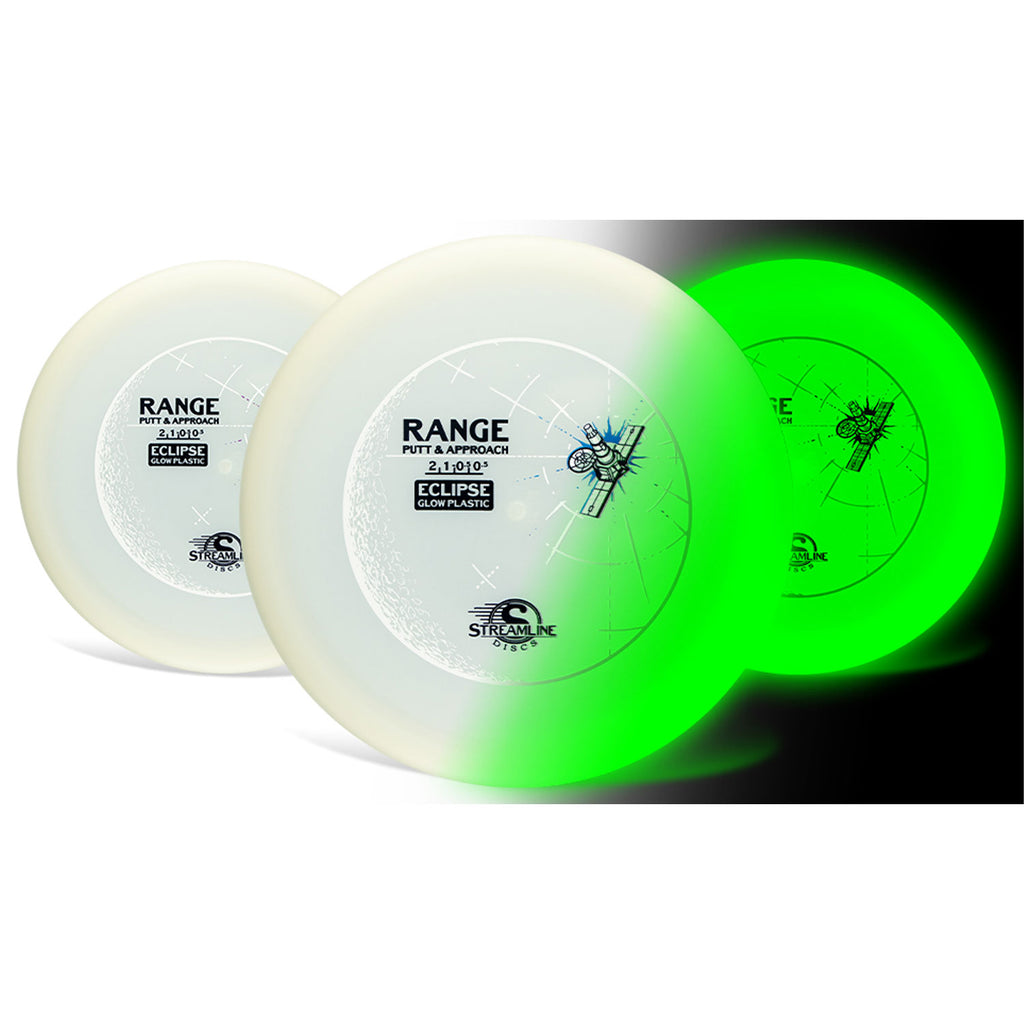 Streamline Disc Golf Eclipse Glow Range Putter 2/1/-0.5/0.5 - Choose E ...