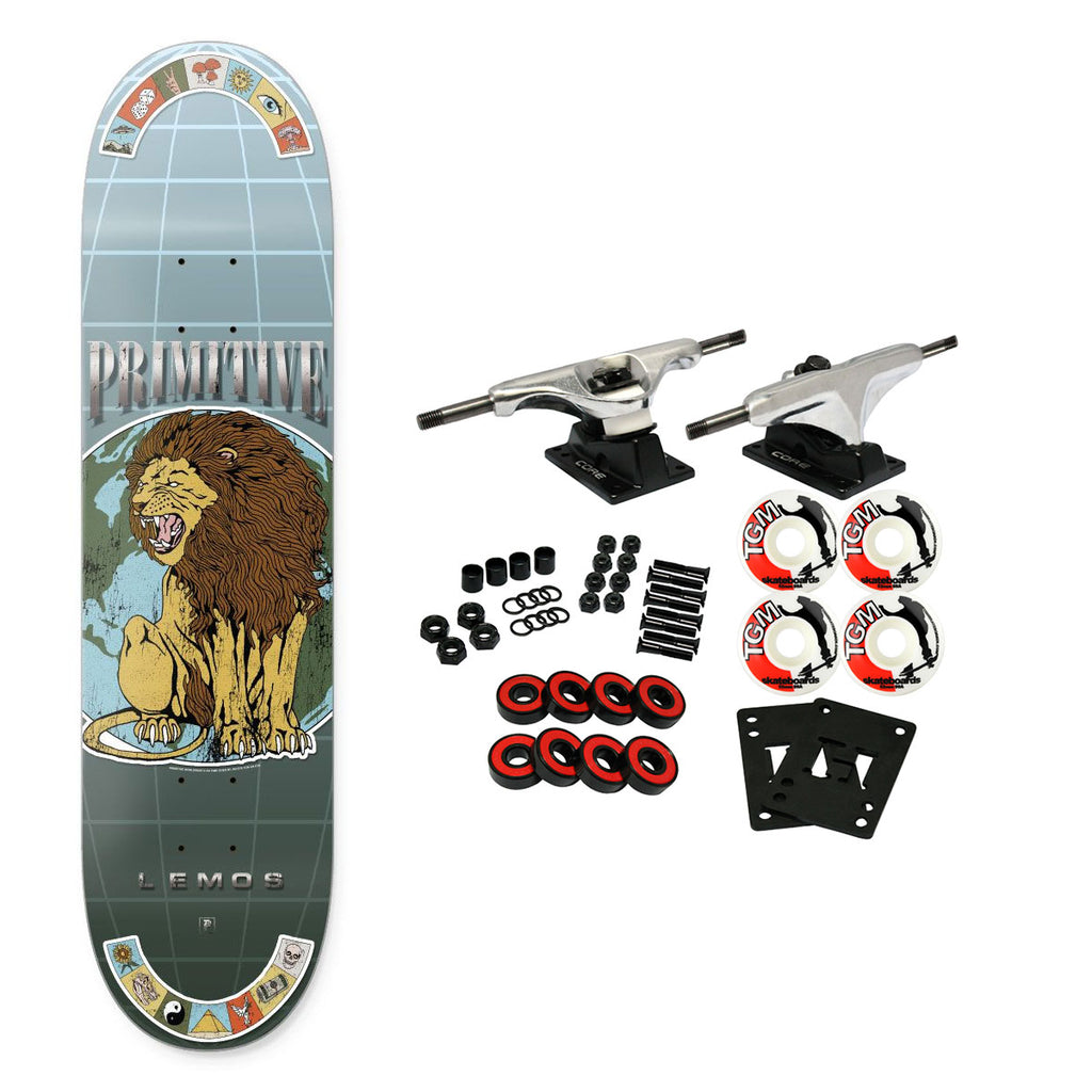 Primitive Skateboard Complete Lemos Signs 8.0" x 31.75" – TGM Skateboards