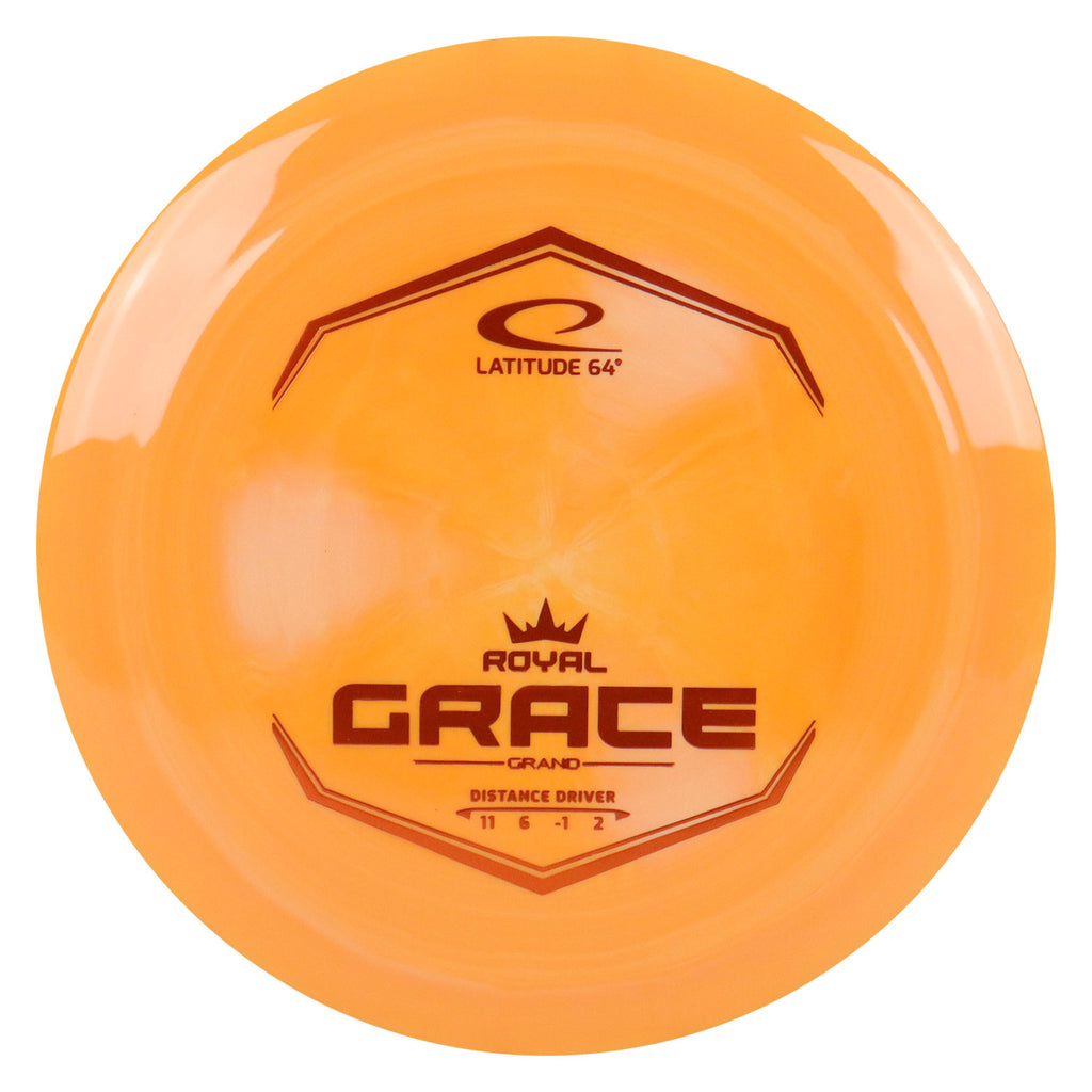 Latitude 64 Disc Golf Royal Grand Grace Distance Driver 11/6/-1/2 Oran ...