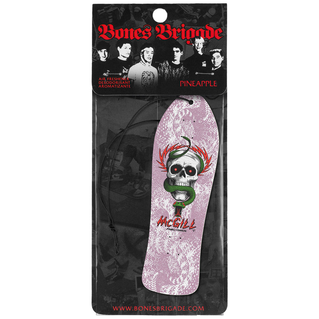 Powell Peralta Air Freshener Bones Brigade Series 15 McGill White – TGM ...