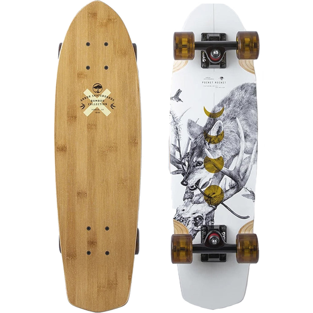 Arbor Cruiser Pocket Rocket Bamboo Keller 7.75" x 27" – TGM Skateboards