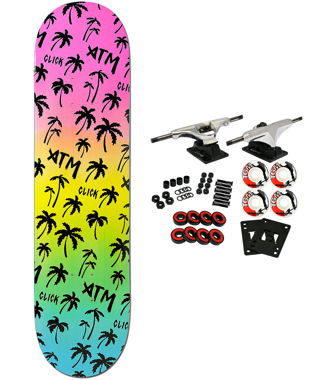 ATM Click Skateboard Complete Rainbow 8.5" – TGM Skateboards