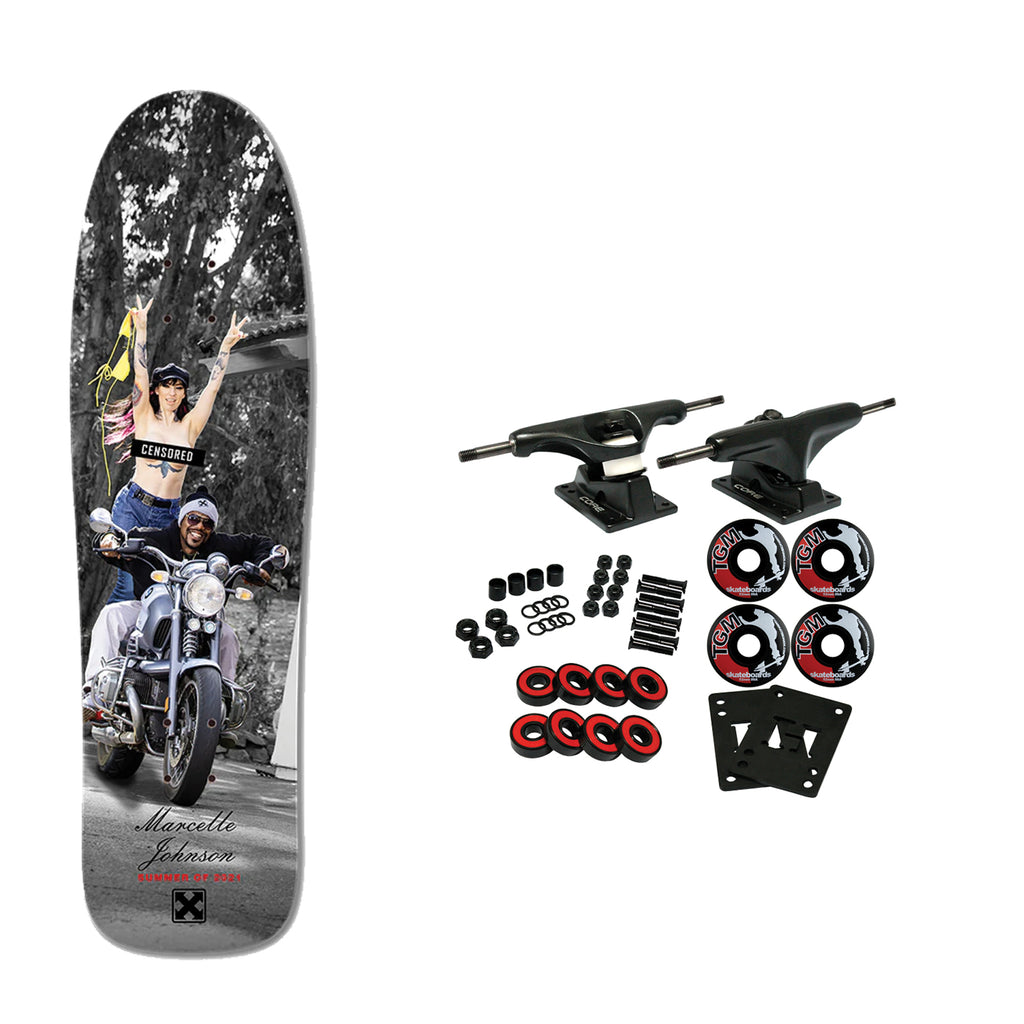 H-Street Complete Johnson Liberty Uncensored 8.5" x 32.5" Old School ...