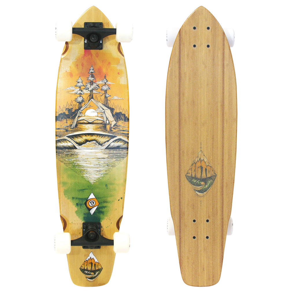 Sector 9 Longboard Complete Odyssey Ft. Point 34" x 8.75" – TGM Skateboards