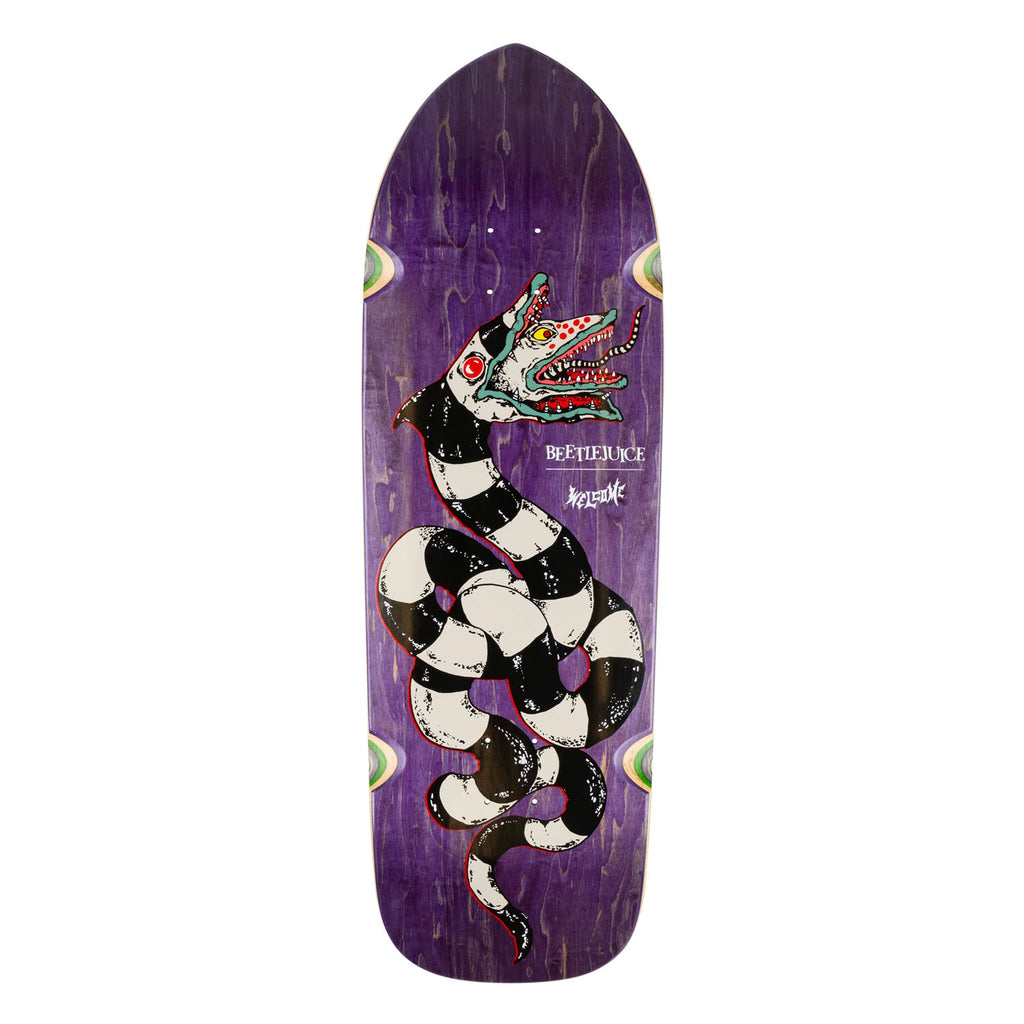 Welcome Skateboards x Beetlejuice Deck Sandworm on Magic Bullet 2.0 Pu ...
