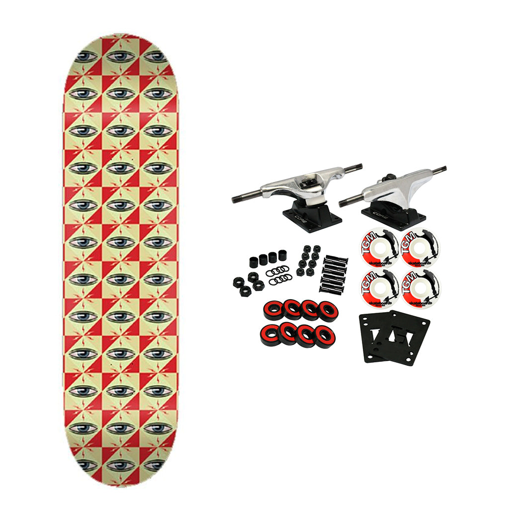 Toy Machine Complete Pattern Logo 8.0" x 31.63" – TGM Skateboards