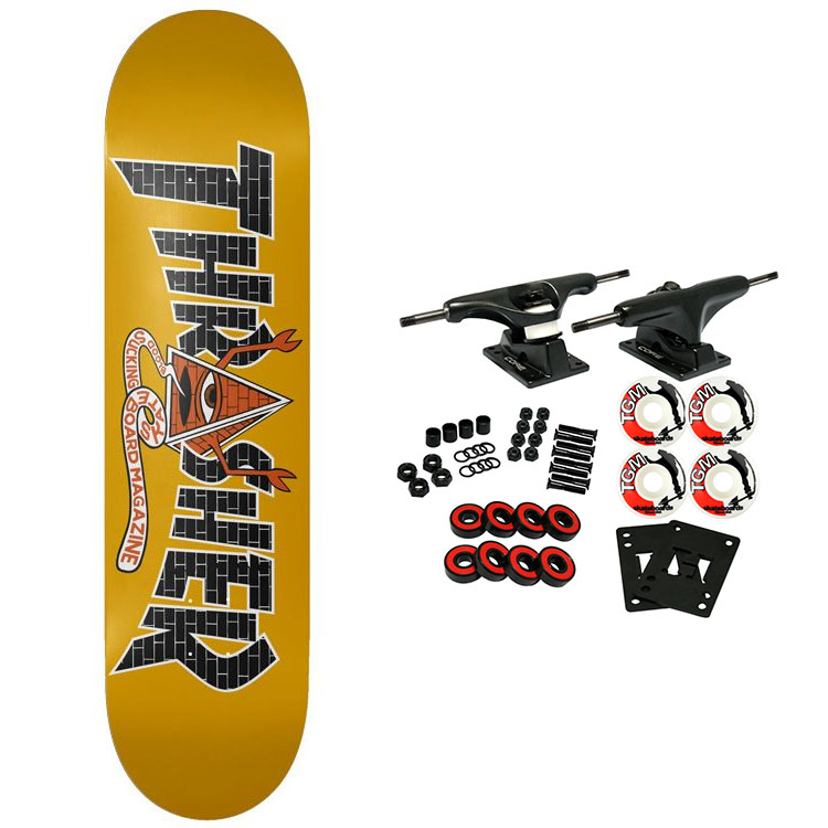 Toy Machine Skateboard Complete Thrasher Pyramid Sect 8.5" x 31.75 ...