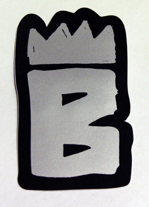 Brigada Sticker Logo 4" Silver – TGM Skateboards
