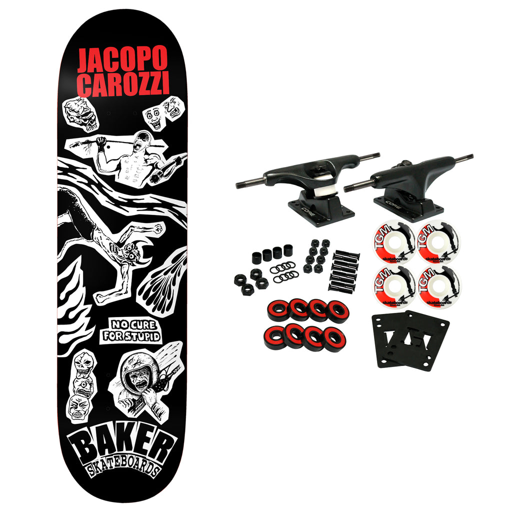 Baker Skateboard Complete Jacopo Carozzi Divine Evil 8.25" x 31.875 ...