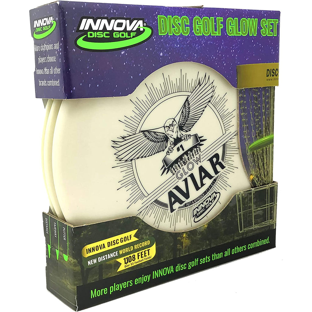 Innova Disc Golf Glow in the Dark Set - DX Aviar, TL, Beast - 3 Pack S ...