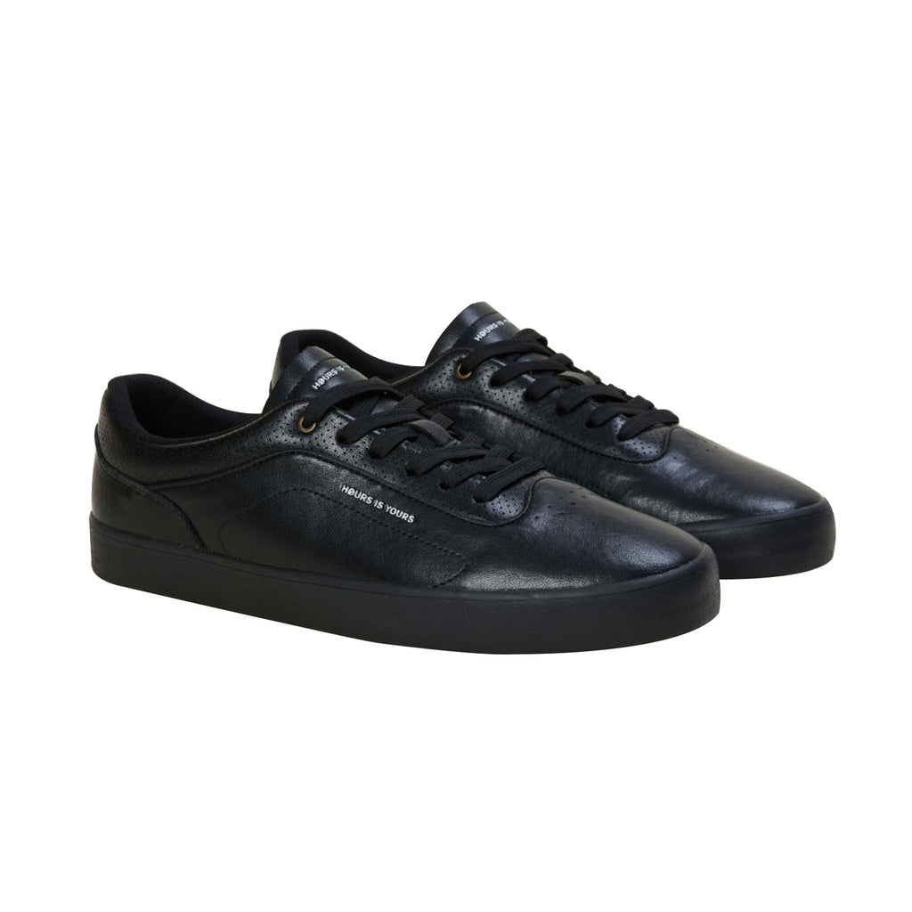 Hours is Yours Skateboard Shoes Code V2 Black Leather – TGM Skateboards