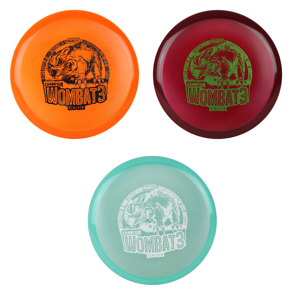 Innova Disc Golf Champion Wombat3 Midrange Disc 5/6/-1/0 - Choose Exac ...