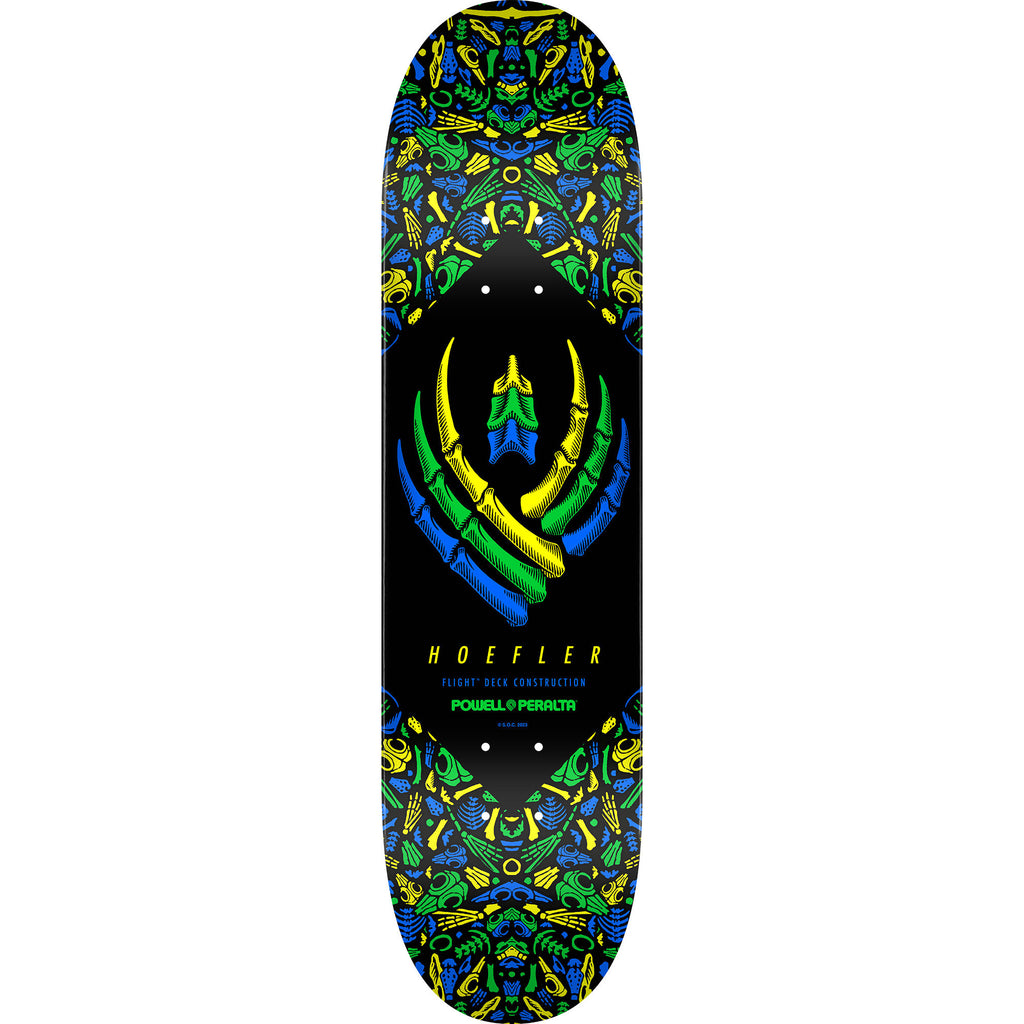 Powell Peralta Skateboard Deck Flight 247 Hoefler Bones Brazil 8.0" x ...