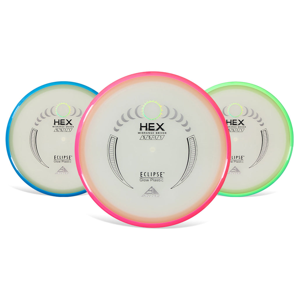 Axiom Disc Golf Eclipse 2.0 Glow Hex Midrange 5/5/-1/1 - Choose Exact ...