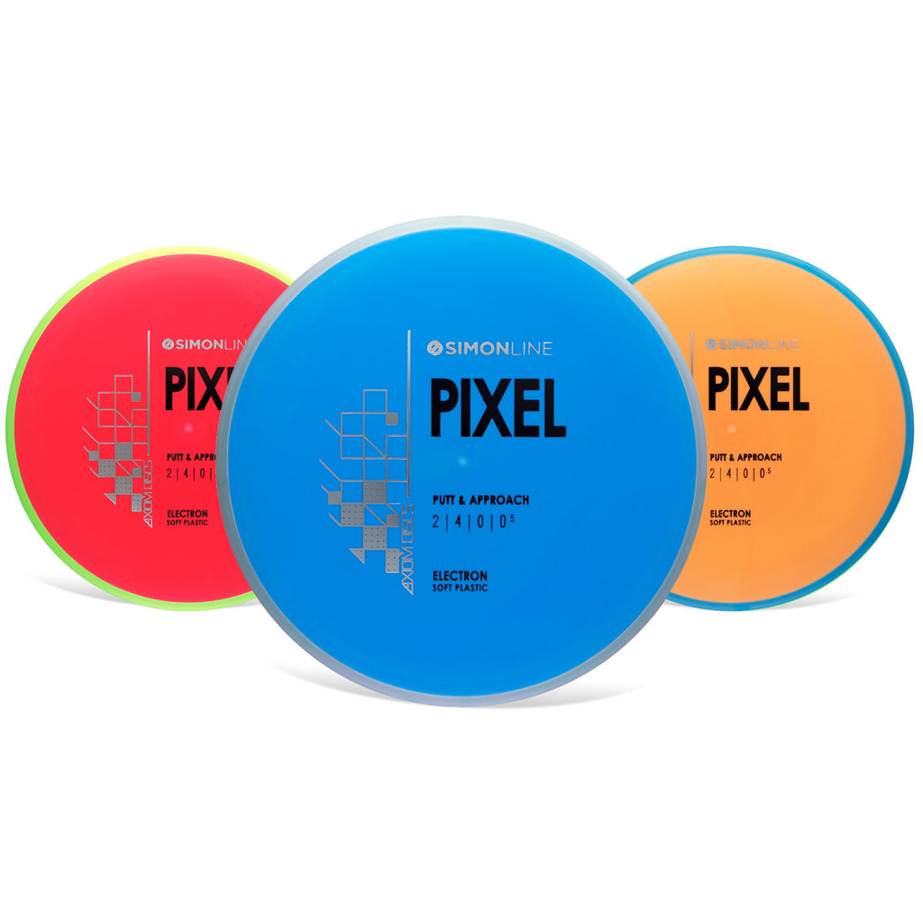 Axiom Disc Golf Simon Line Electron Soft Lizotte Pixel Putter 2/4/0/0 ...