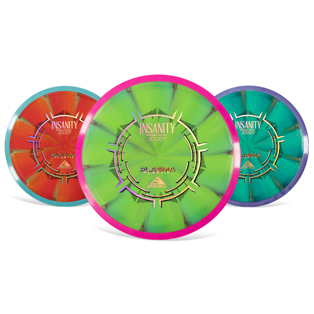 Axiom Disc Golf Plasma Insanity Distance Driver 9/5/-2/1.5 - Choose Ex ...