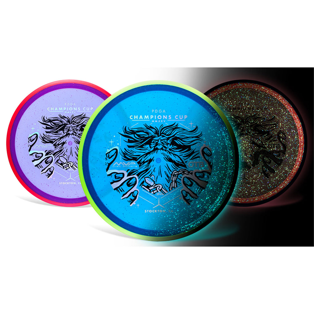 Axiom Disc Golf OTB Open 2025 Champions Cup Particle Glow Proton Hex 5 ...
