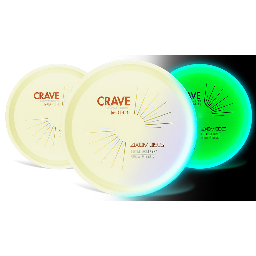 Axiom Disc Golf Total Eclipse Glow Crave Fairway Driver 6.5/5/-1/1 - C ...