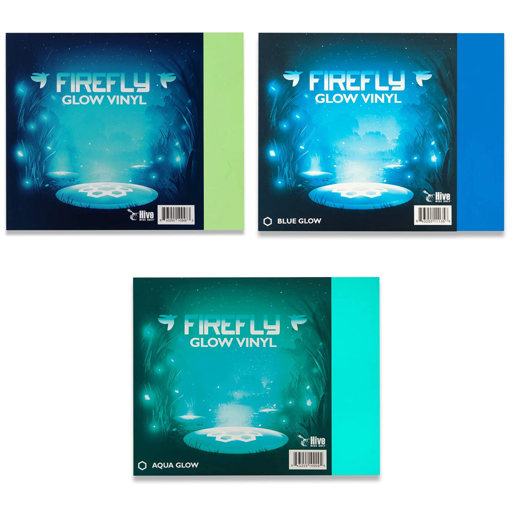 MVP Hive Firefly Glow Vinyl Sticker Sheet for Night Disc Golf 46 stick ...