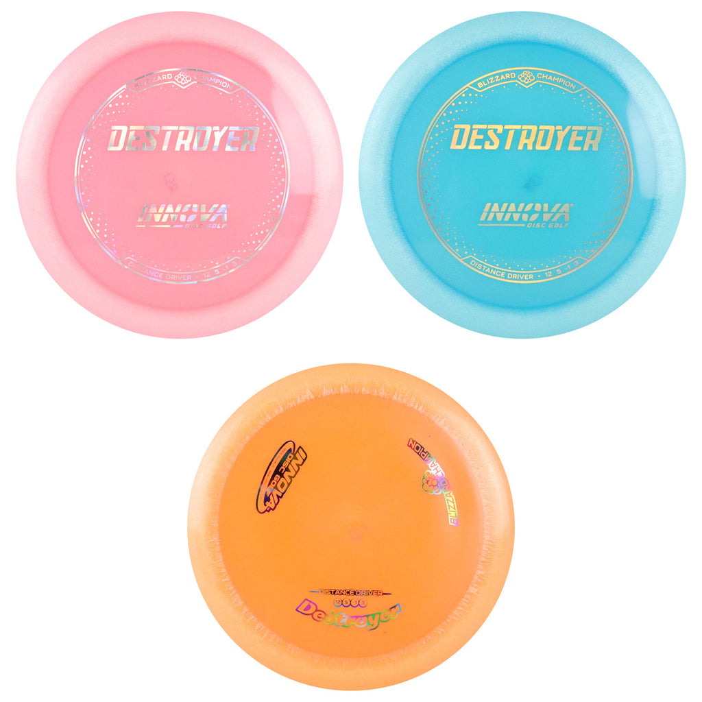 Innova Disc Golf Champion Blizzard Destroyer Driver 12/5/-1/3 -Choose ...