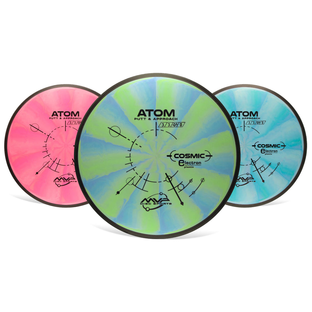 MVP Disc Golf Cosmic Electron Atom Putter 3/3/0/1 – TGM Skateboards